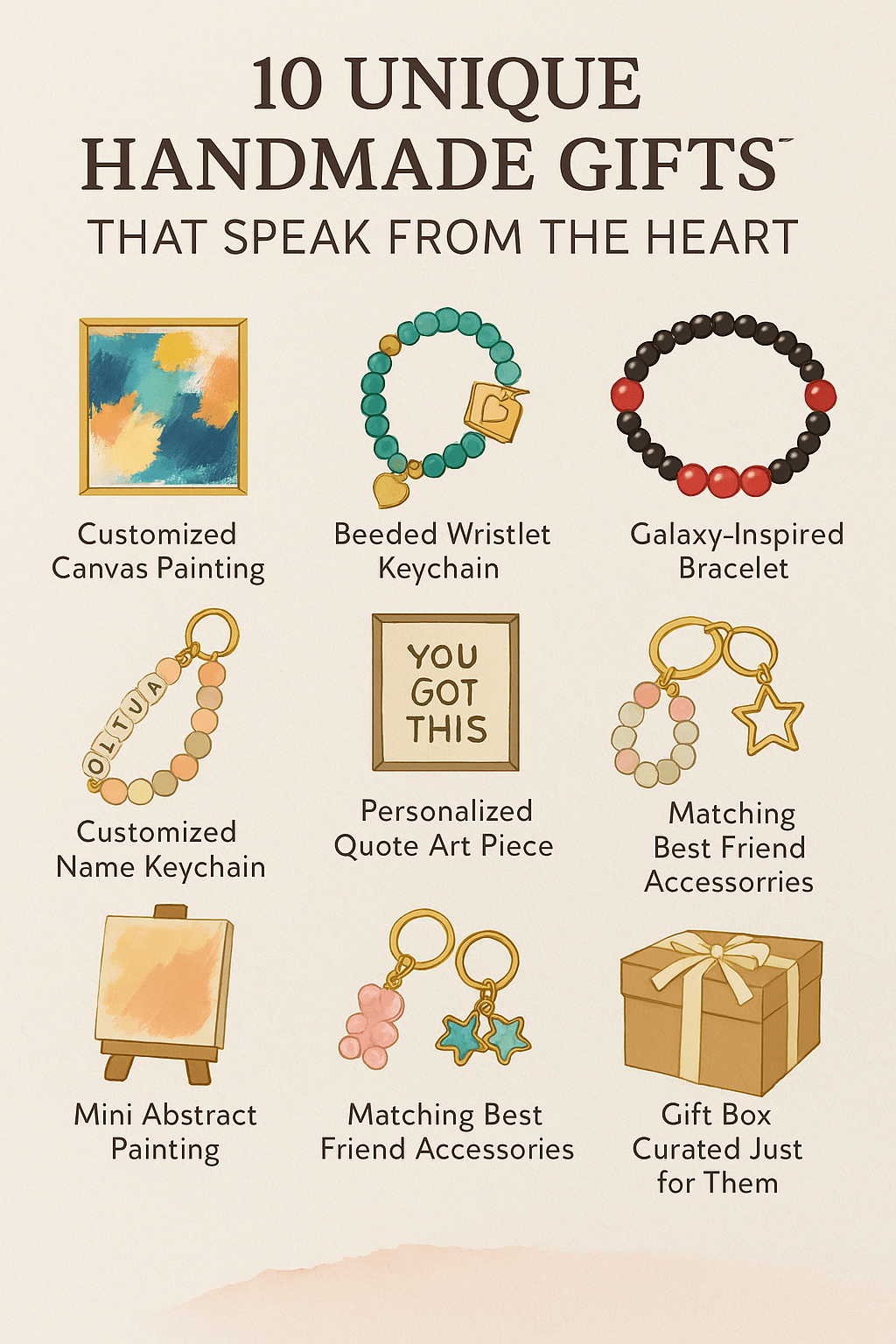 10 Unique Handmade Gifts That Speak from the Heart. – GalaxyArtWork